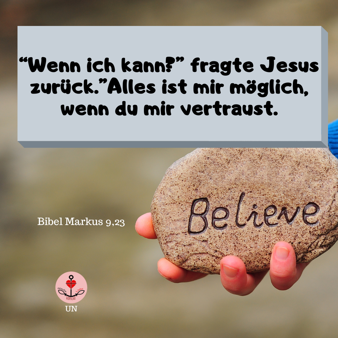 Glaube öffnet Türen, die wir nicht sehen - Glaube-Hoffnung-Liebe